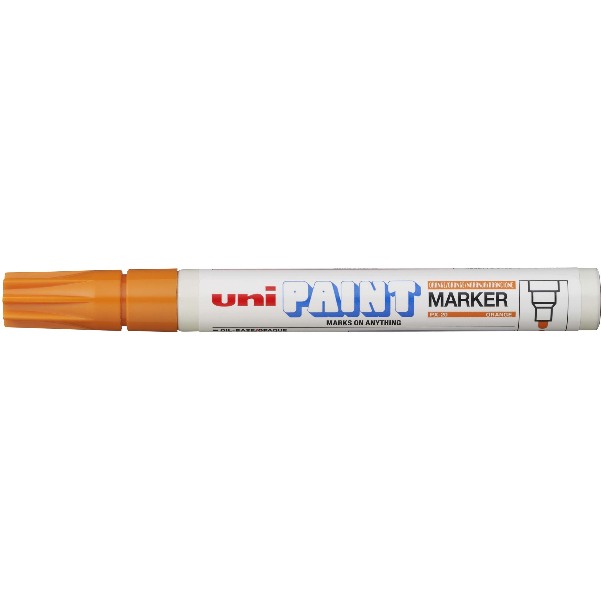 Paint Markers - Uni PX-20 Orange Medium Bullet Paint Marker - United ...